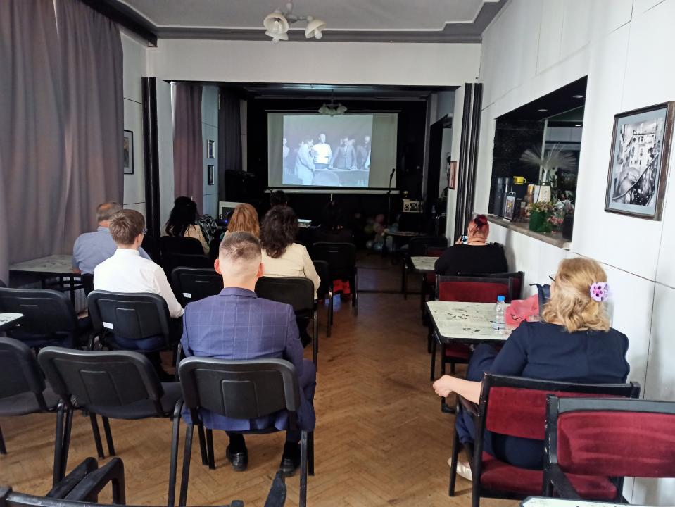 A documentary film was shown and a brochure was presented about the ...