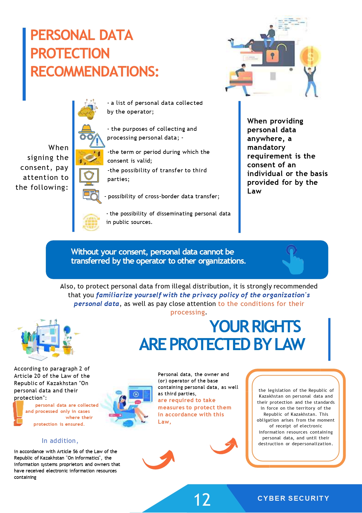 Issues of ensuring cyber security (recommendations)